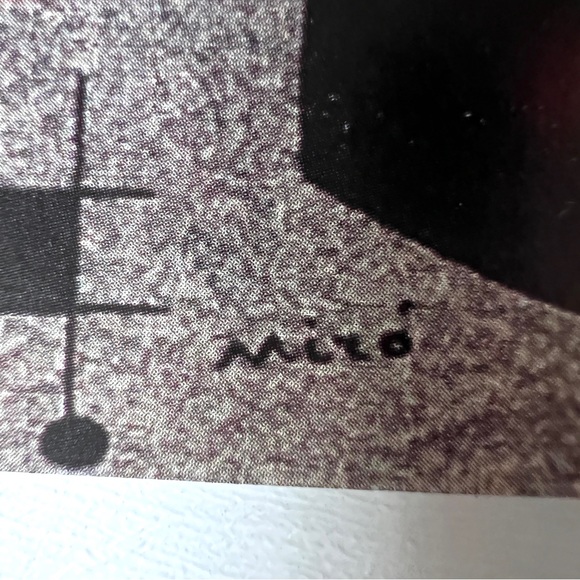 Joan Miro | Art | Joan Miro Constallations The Beautiful Bird Revealing ...